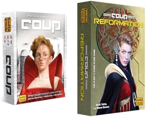 Amazon.com: Bundle of Coup Party Card Game (2-6 Players) + Coup ...