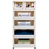 Amazon.com: DHBREK Versatile & Stylish 6-Drawer Plastic Dresser for ...