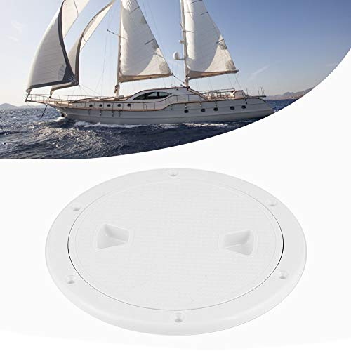 Boat Deck Inspection Hatch, 6″ Round Inspection Hatch White Circular ...