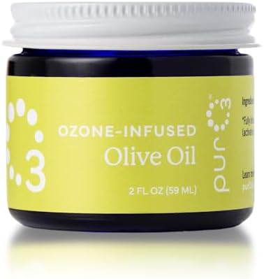 Amazon.com: PurO3 Ozonated Olive Oil – Pure, Natural, Organic Skincare ...