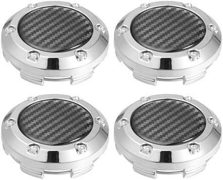 Amazon.com: ACROPIX 60mm Dia 5 Clips Wheel Tyre Center Hub Caps Covers ...