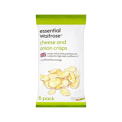 Amazon.com : Cheese & Onion essential 25g x Waitrose 6 per pack - Pack ...