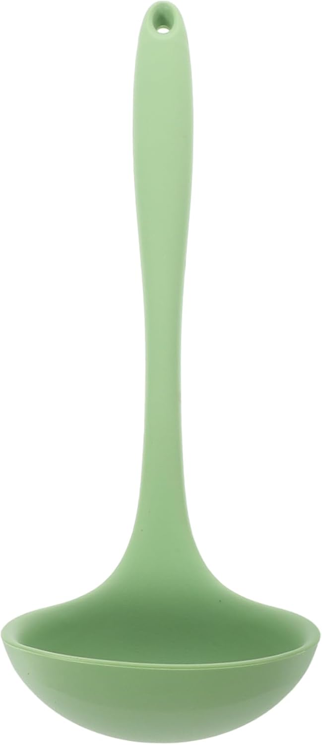 Amazon.com: HEALLILY Silicone Kitchen Spoon (avocado Green) Ladles for ...