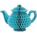 Amazon.com | Beistle Tissue Teapot Centerpiece, 7", Blue: Teapots