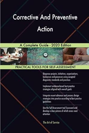 Buy Corrective And Preventive Action A Complete Guide - 2020 Edition Book Online at Low Prices ...