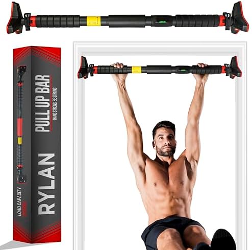 Rylan Pull Up Bar for Home Workout - Chin Up Bar Doorway Adjustable ...
