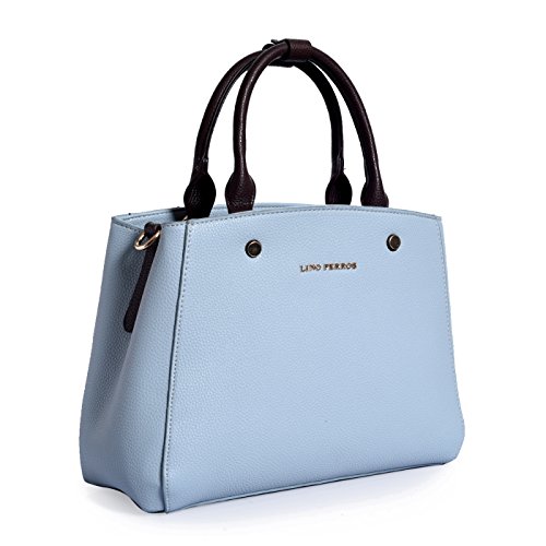 Buy Lino Perros Skyblue Hand bag at Amazon.in