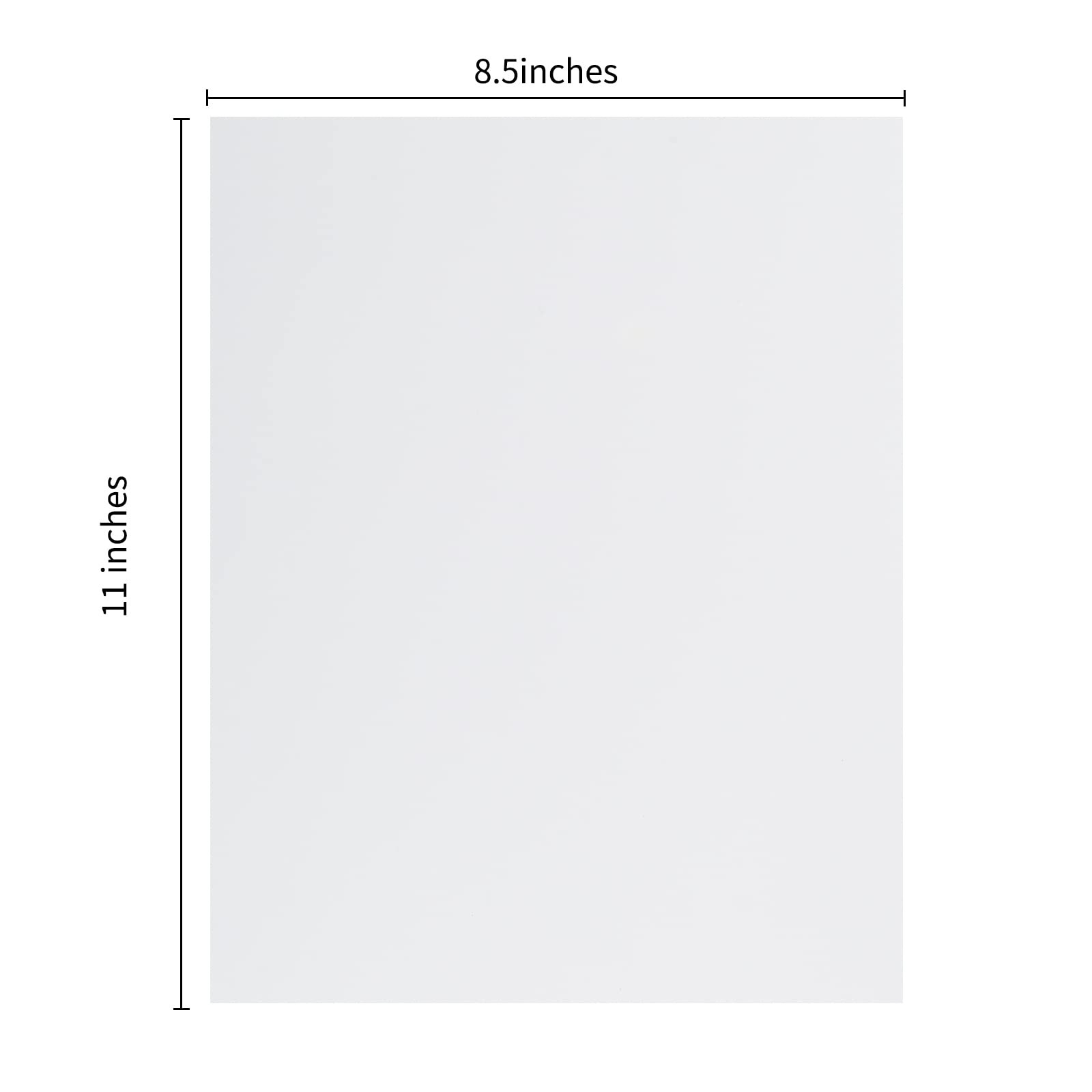 Snapklik.com : 100 Pack Thick Paper Cardstock Blank Heavy Cards Stock ...