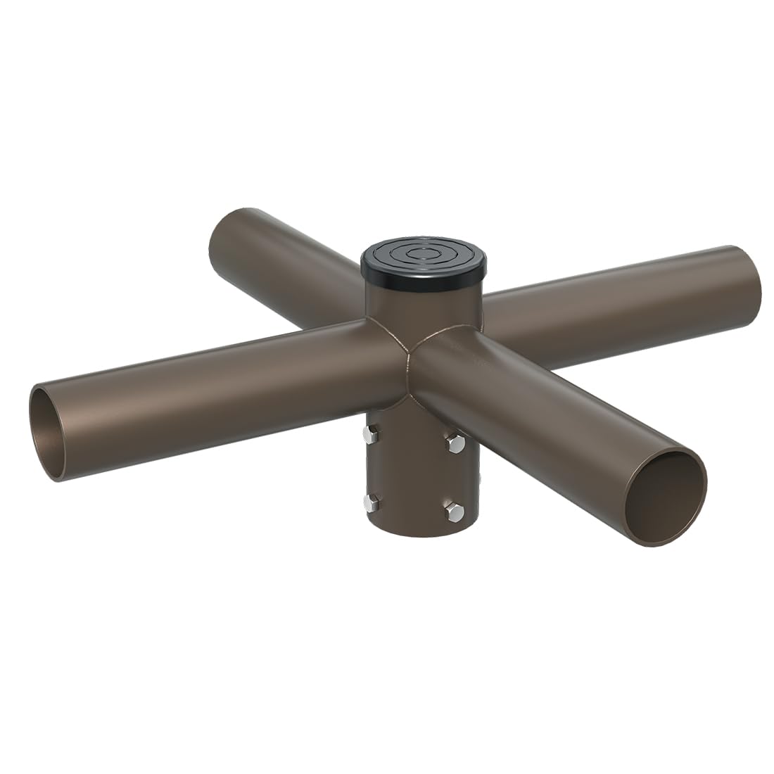 Quad 90 Degree Pole Mount Bracket ,Slip Fitter Mount Tenon Adapte with ...