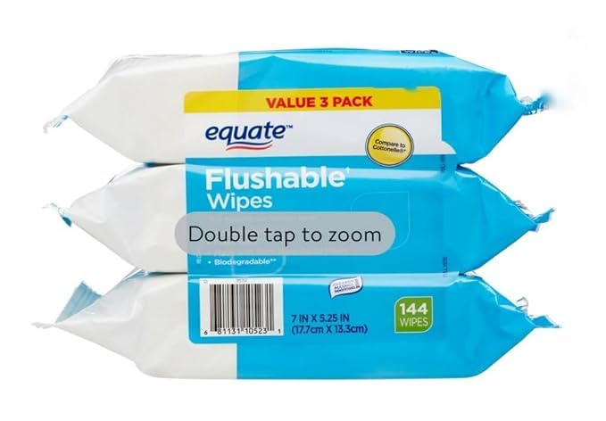 Amazon.com: Generic Equate Flushable Wet Wipes, Fresh Scent, (3 Pack ...