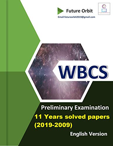 WBCS Previous Years Question Papers (2009-2019): WBCS Preliminary 11 ...