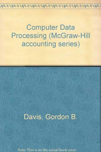 Computer Data Processing : Davis, Gordon B.: Amazon.in: Books
