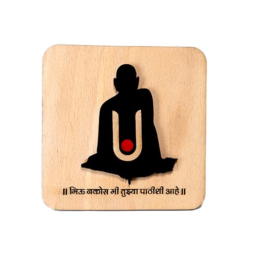 Buy CraftAge - “Swami Samarth” - Fridge Magnet - 3D, Wooden ...