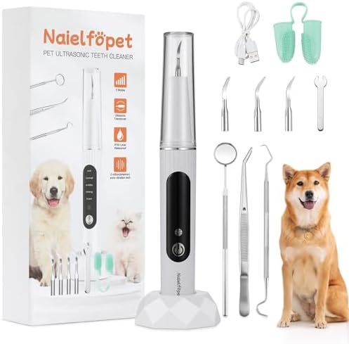 Amazon.com: Mutongli Ultimate Dog Teeth Cleaning Kit with Ultrasonic ...