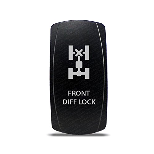Amazon.com: CH4x4 Rocker Switch Front Diff Lock Symbol - White LED ...