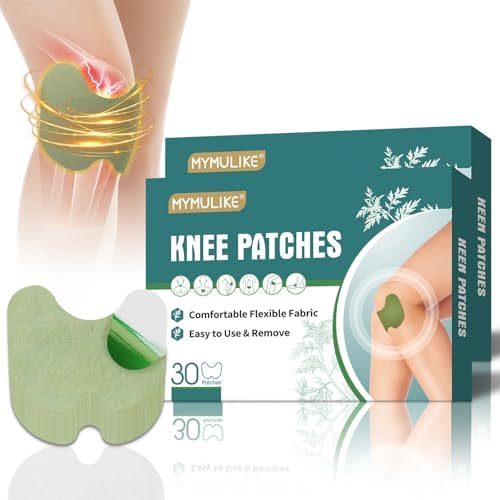 Amazon.com: MYMULIKE Knee Patches, 60Pcs Warming Herbal Plaster Patches ...