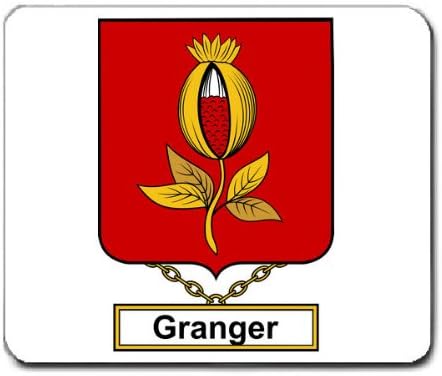 Amazon.com : Granger or Grainger Family Crest Coat of Arms Mouse Pad ...