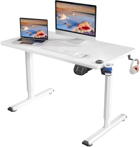 Amazon.co.jp: Dripex Electric Elevating Desk, 43.3 inches (110 cm ...