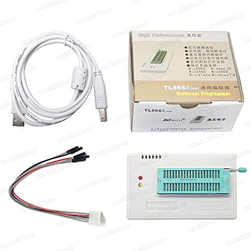 TL 866 II Programmer EEPROM Support NAND Flash AVR MCU GAL PIC SPI for 15000 IC By Skyking ...