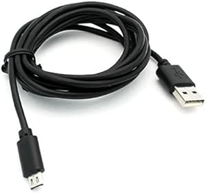 Amazon.com: Black 10ft Long USB Cable Rapid Charger Sync Power Wire ...