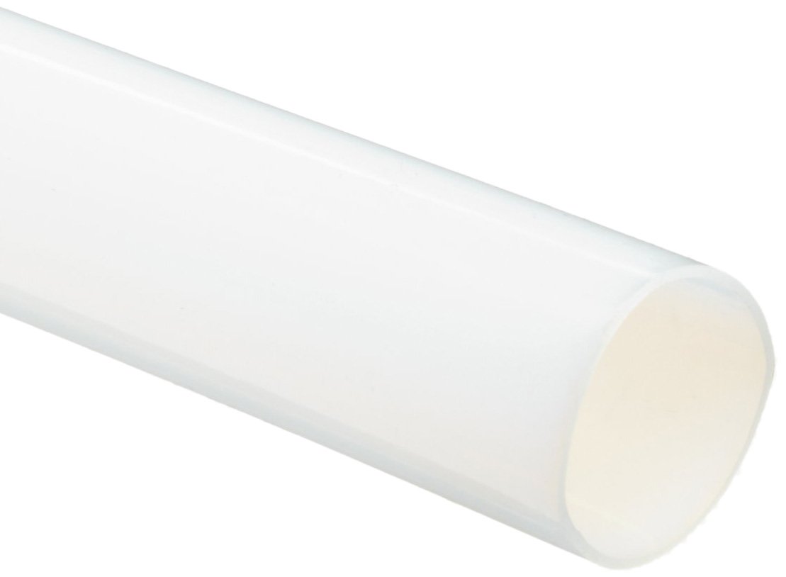 Zeus PTFE Regular Wall Tubing 3/4 Dia. 2' Length: Plastic Flex Tubing ...