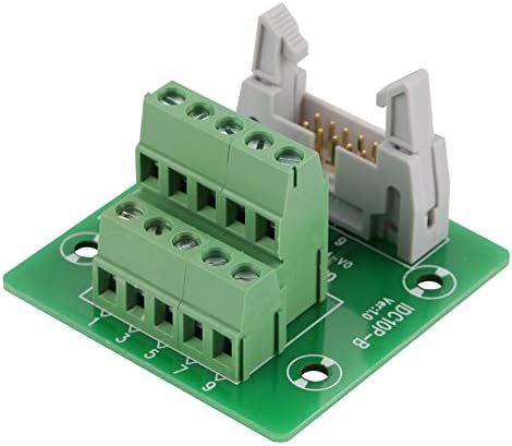 PLC Breakout Board, IDC10P 10 Polig Männlicher Header, Klemmenblock ...