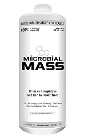 Amazon.com : Microbial Mass 1 Liter Beneficial Bacteria additive ...