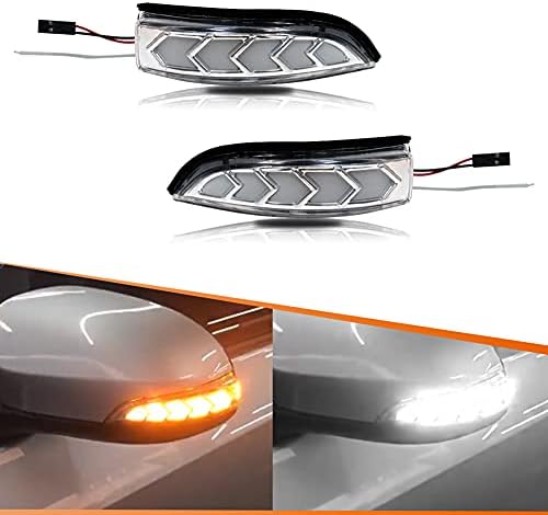 Amazon.com: uxcell Car LED No.8174052050 Left Side Rear View Mirror ...