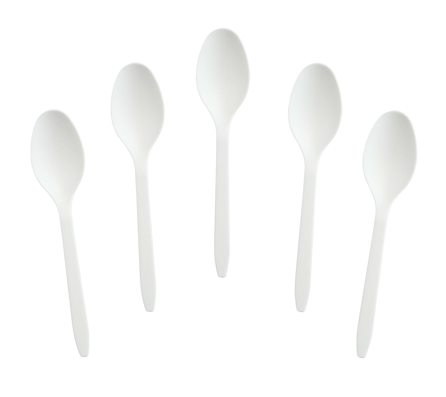 Amazon.com: GreenWorks 200 Count 4.5" Mini Compostable Spoons,Small ...