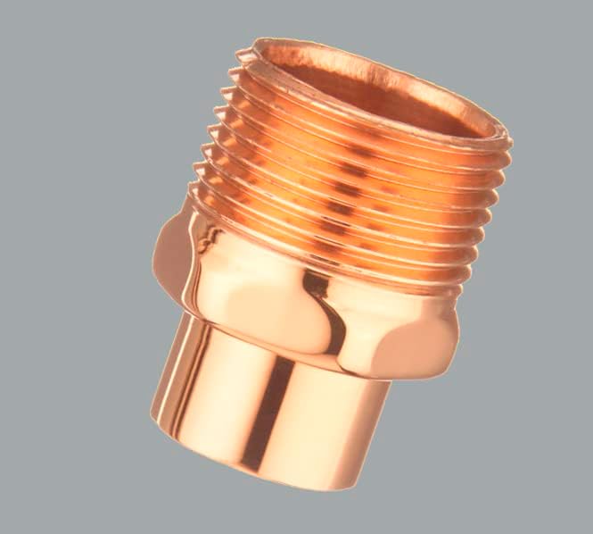 Amazon.com: Copper Male Adapter Fitting Connector 1" C X 1" MIP Sweat x ...