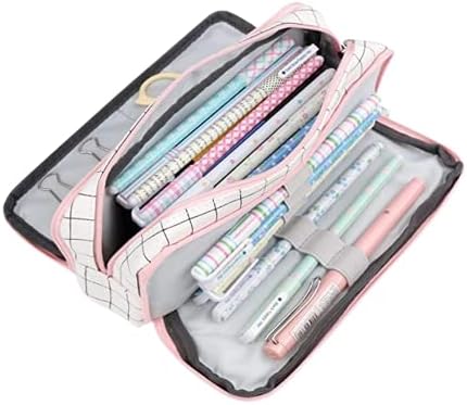 Buy Party Propz Pink Pencil Pouch for Girls -Large Capacity Pencil ...