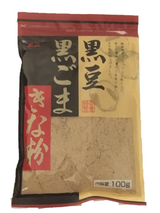 Amazon.com : Japanese Black Soybean and Sesame Powder Kinako 120g (4 ...