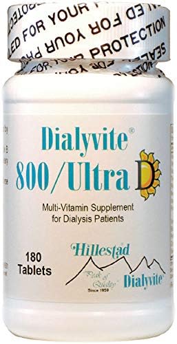 Amazon.com: Dialyvite 800 Ultra D Multi-Vitamin Value Bottle - 180 ...