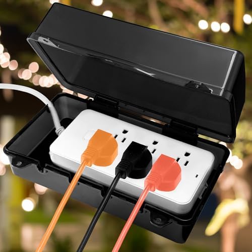 Amazon.com: Tellegloww Large Outdoor Electrical Box Waterproof ...