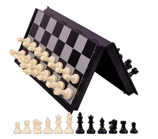 Buy Smigly Mini Chess Board 5"X5" Magnetic Chessboard Game Set with ...