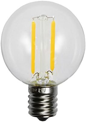 Norman Lamps LED-FG16E17-2W Warm-White 2700K - LED G16 Decorative Bulb ...