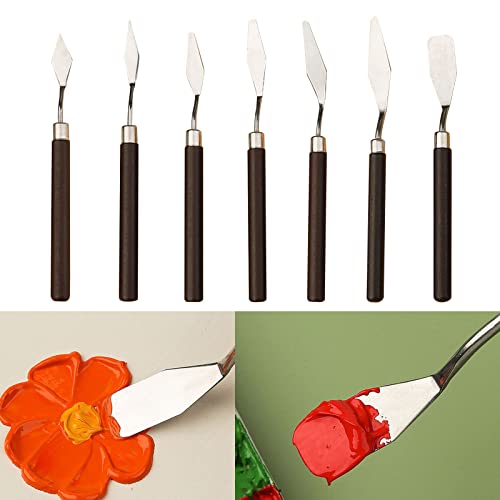 Encuentra 🎨 Las mejores espatulas para pintar en óleo 2024