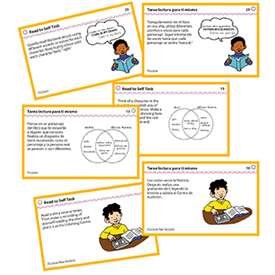 Amazon.com: READ TO SELF CENTER TASK CARDS GR 2 AND UP - EP-3363 ...