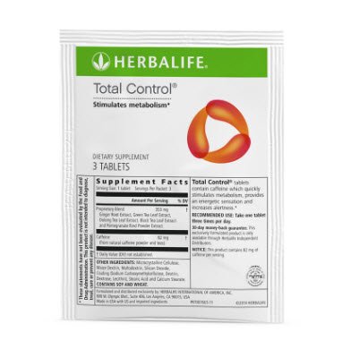 Amazon.com : HERBALIFE TOTAL CONTROL 20 PACKETS : Makeup : Health ...