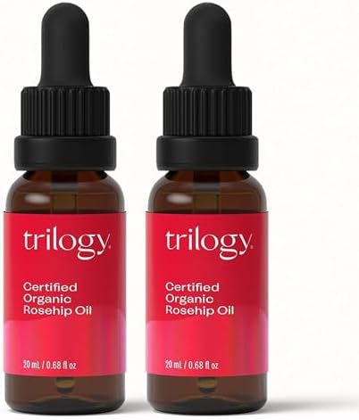 Amazon.com: Trilogy Certified Organic Rosehip Oil Duo, Intensive ...