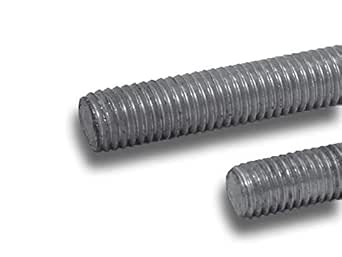 Tige filetée galvanisée 1 m modèle M6 : Amazon.fr: Bricolage