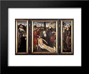 Amazon.com: Triptych of Adriaan Reins 18x15 Framed Art Print by Hans Memling: Posters & Prints