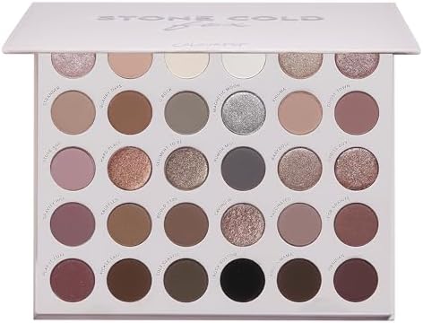 Amazon.com : ColourPop Stone Cold Fox Eyeshadow Palette - 30 Pan Cool ...