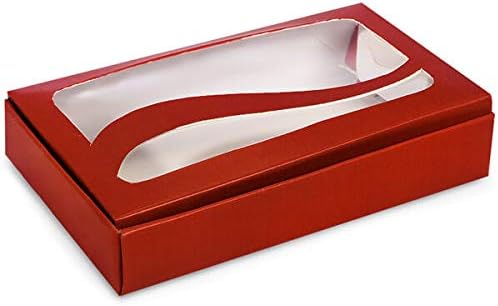 Amazon.com: Swirl Window Candy Box 100 Count - 1/2 Pound - Red : Health ...