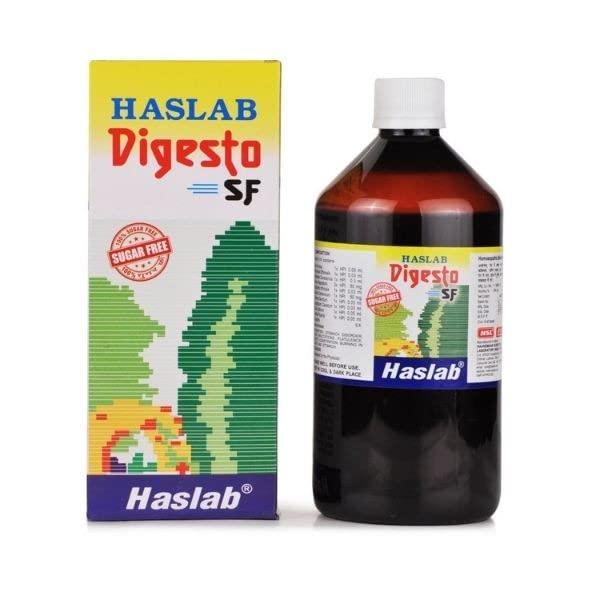 Buy DIGESTO SF SYRUP 200 ML HASLAB Online at Low Prices in India ...