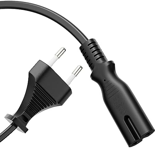 Perfect Stromkabel Netzkabel 2 Polig, 1,0m, Netzstecker Eurostecker Typ ...