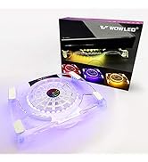 Amazon.com: WOWLED Cooling Fan Mini 3 Keys Control Gaming USB RGB LED ...