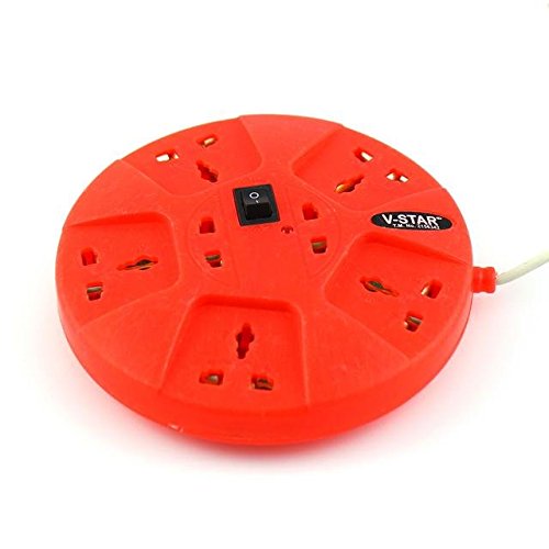 Buy conica v-star 7 Multi Plug Point Extension Cord with Led Indicator ...