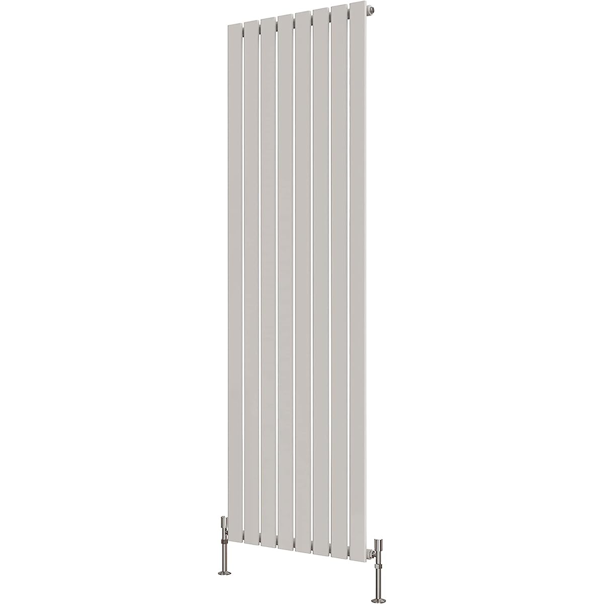 Radbliss Vertical Flat Panel Design Radiator 1800x544mm White Single ...
