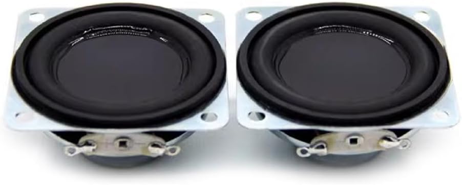 Amazon.com: 2Pcs Portable Full Range Speaker 45MM 4 Ohm 5W HiFi Sound ...